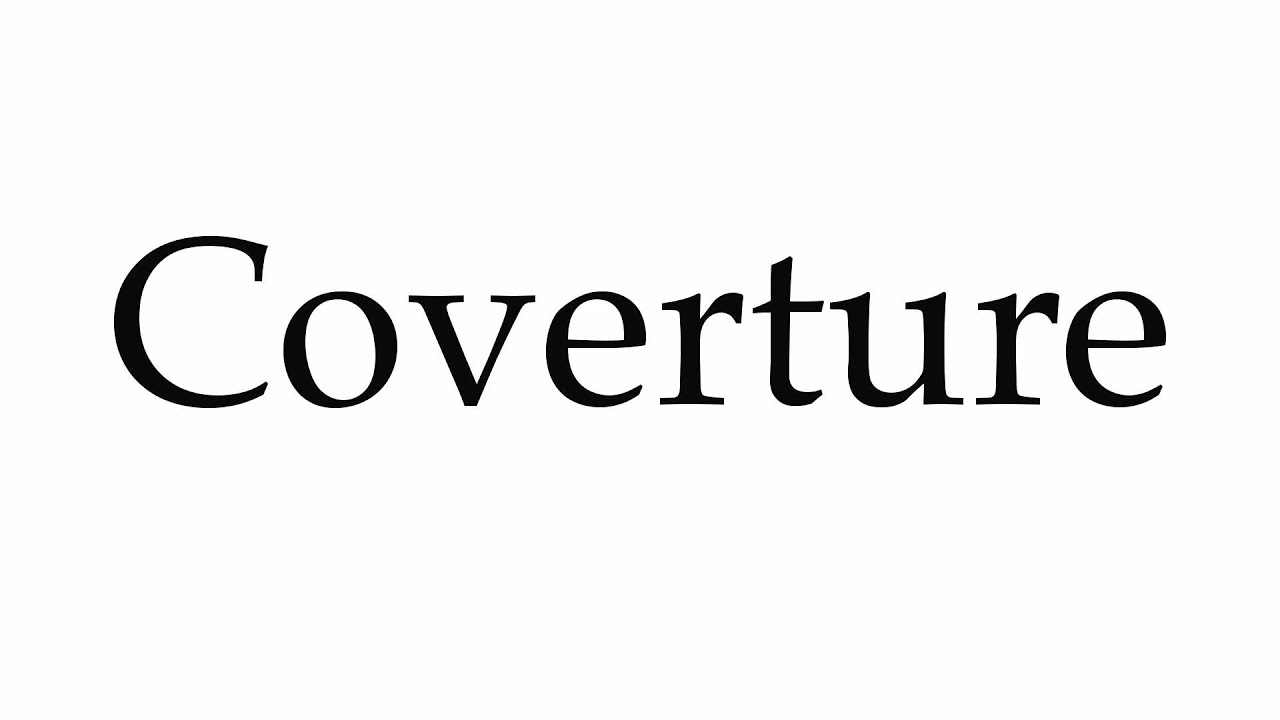 How to Pronounce Coverture - YouTube