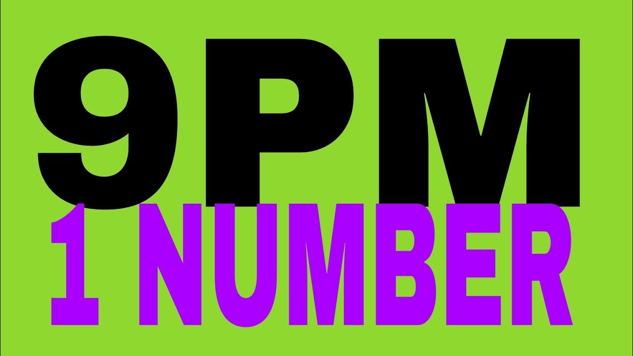 9PM 1 NUMBER - YouTube