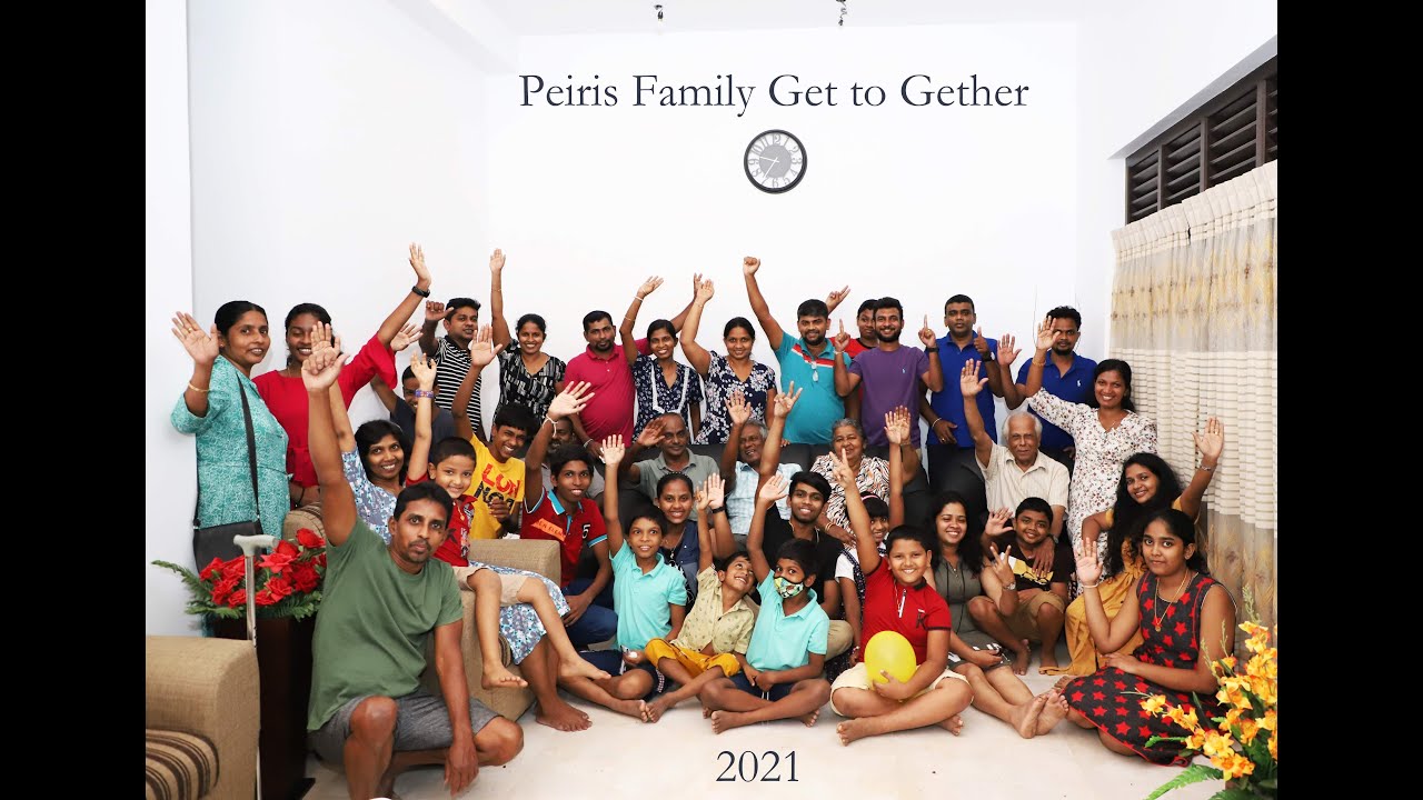 Peiris Family Get to Gether 25122021 Kids Music Hats - YouTube