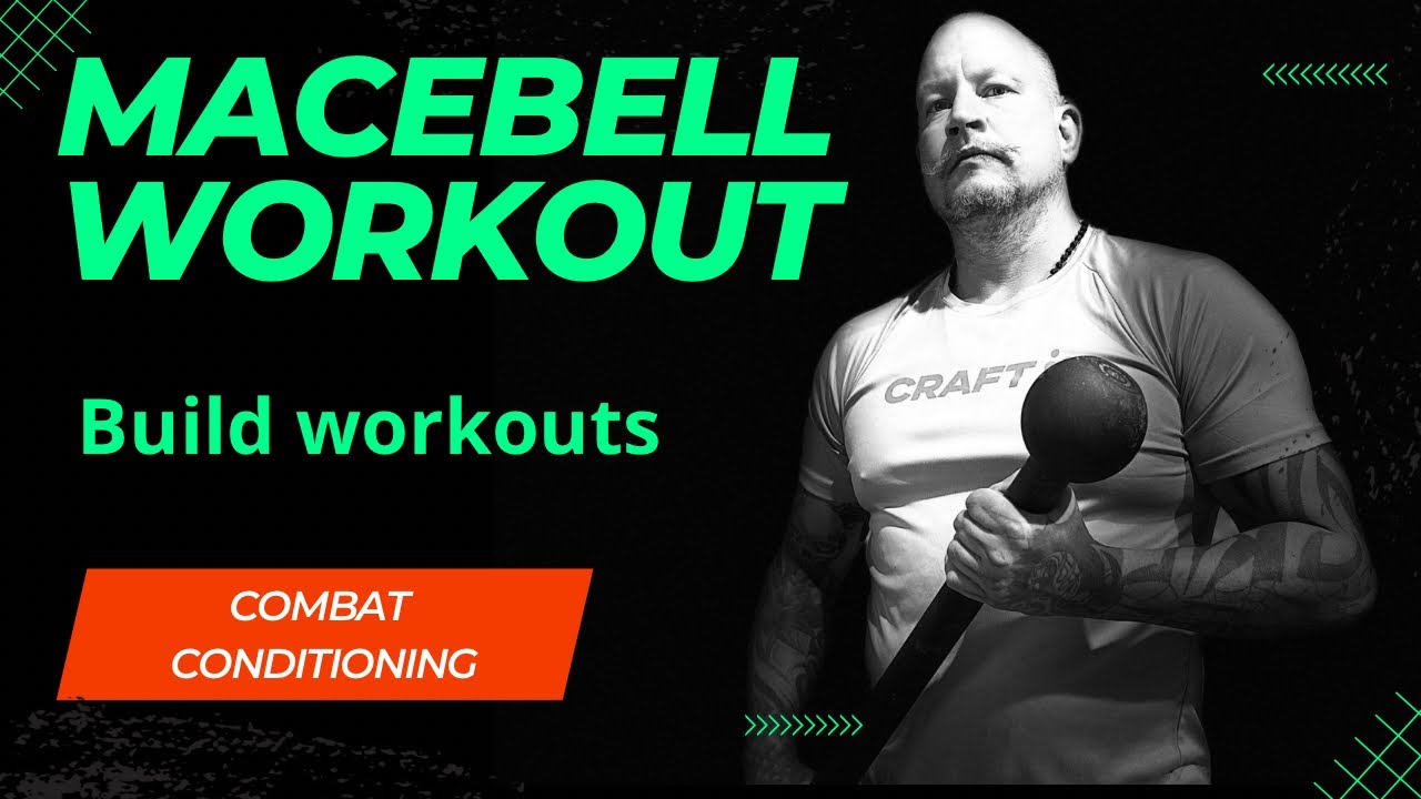 Macebell workout! How to make your own workouts #workout ut - YouTube