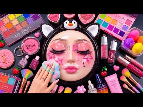 Satisfying Video How I Make Skincare Makeup on Watermelon | Relaxing ASMR for Sleep & Stress Relief
