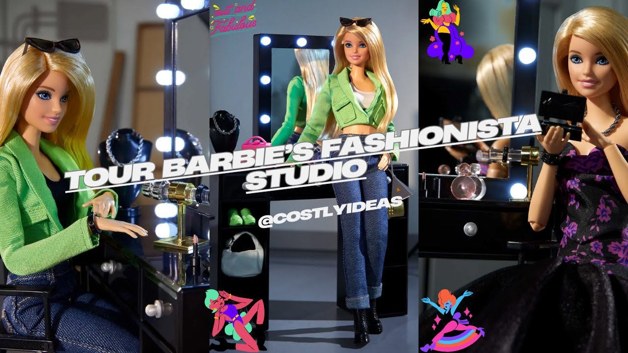 Barbie’s Ultimate Fashion Studio Tour (Exclusive) #yt | Barbie’s ...