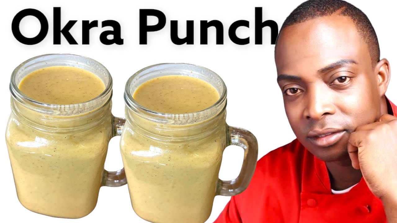 Okra Punch! Jamaican Okra Punch | Chef Ricardo Cooking - YouTube
