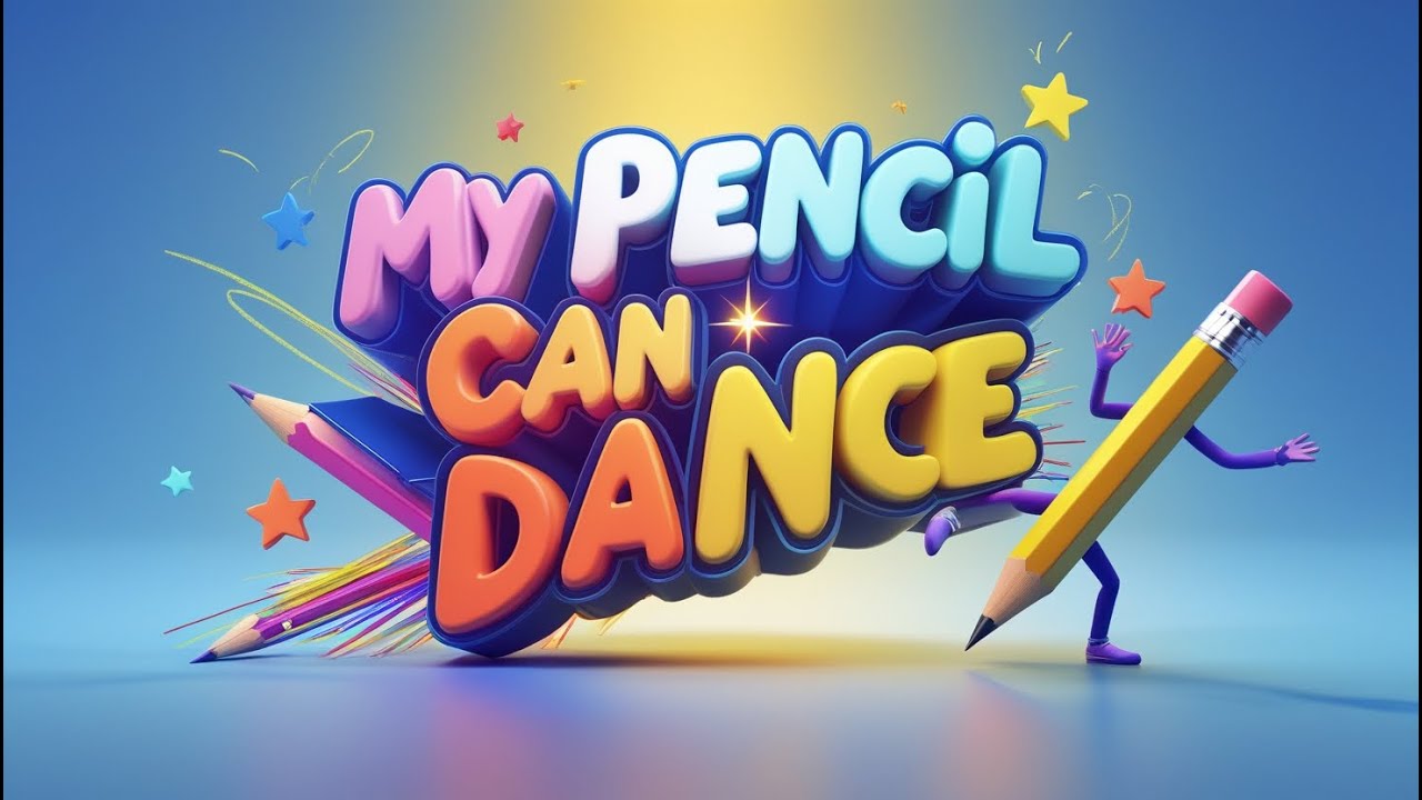 My Pencil Can Dance💃 ️|Funny Drawing Song for Kids|Creative Learning ...