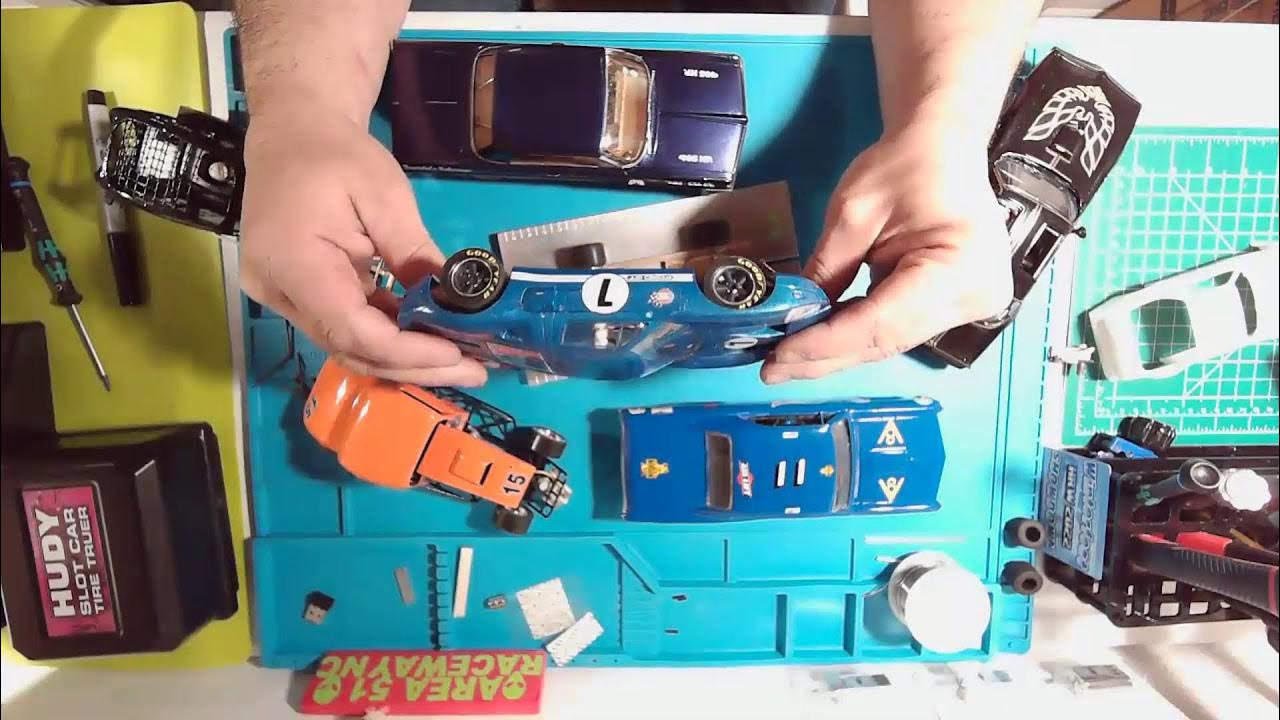Scratch Building a 1/32 Slot car Live - YouTube