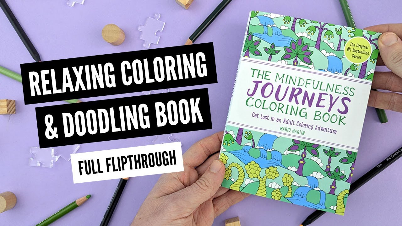 *MY NEW BOOK* The Mindfulness Journeys Coloring Book | Full Narrated ...
