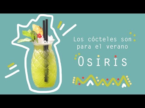 Cócteles de verano: el Osiris del Hotel Hyatt de Madrid