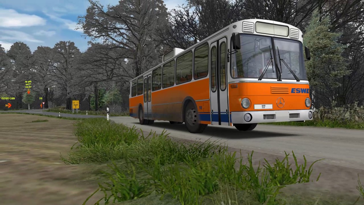 OMSI 2,Map Krummenaab v. 1.1.1,Bus MB-O307,Line S31 - YouTube