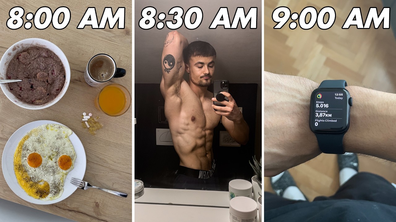 MORNING ROUTINE OF A NATURAL BODYBUILDER | 9 WEEKS OUT - YouTube