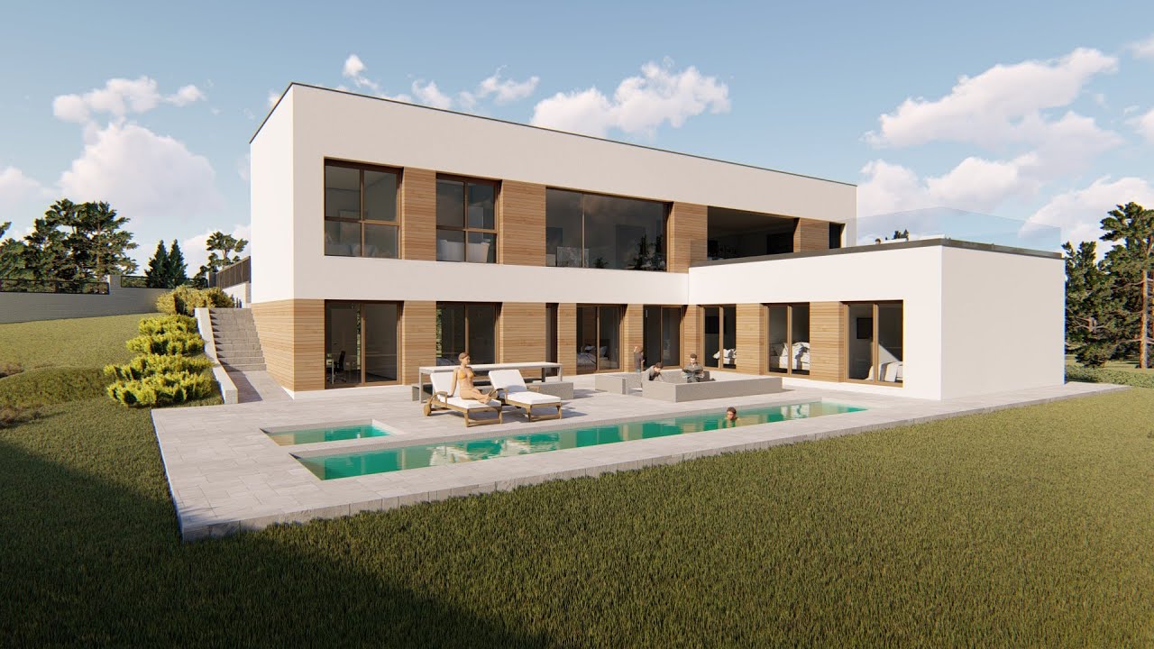 Vivienda en las Calas de Guisando. proyectae.es-arquitectos - YouTube