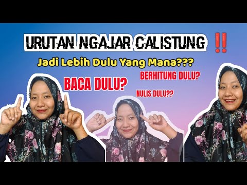 Urutan Ngajar CaLisTung Yang Baik dan Benar‼️ Tonton Sampai Selesai 🔥