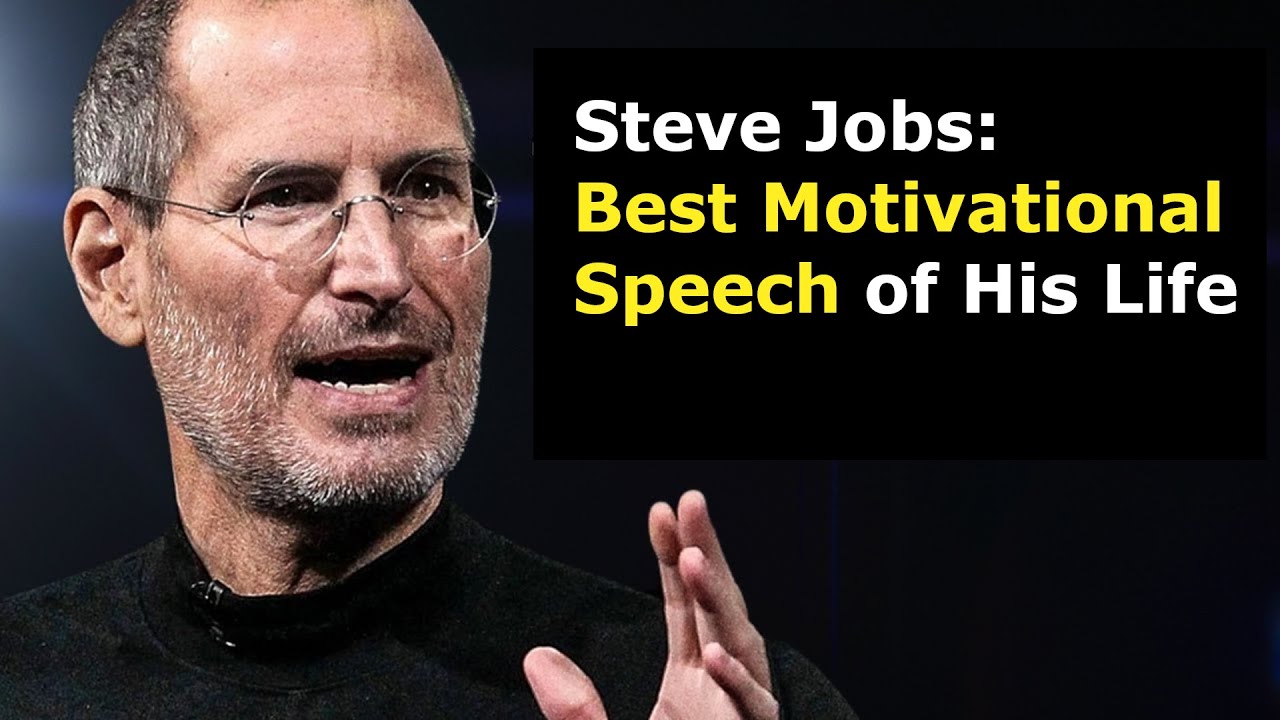 Steve Jobs: One of the Most Remarkable Speeches in History - YouTube
