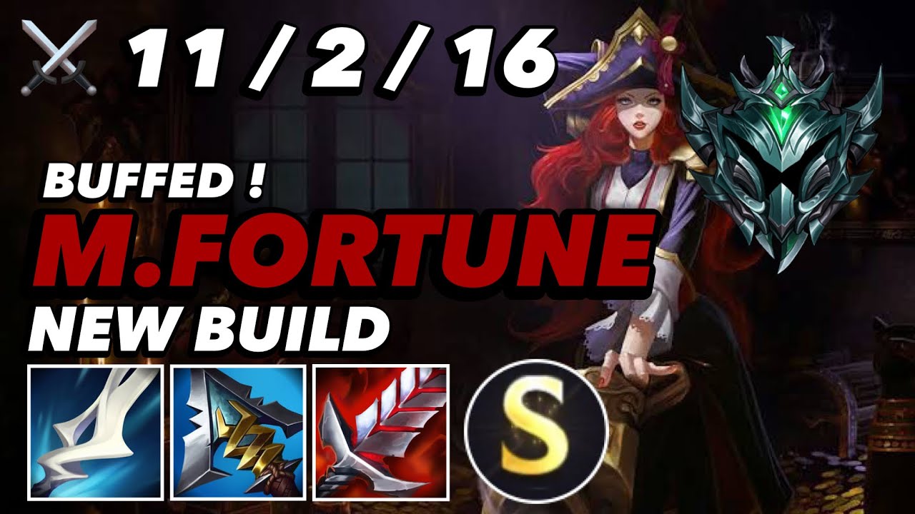 WILD RIFT MISS FORTUNE : BUFFED IN PATCH 4.0 ! BURST DAMAGE BUILD ...