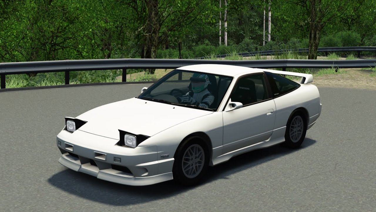 Nissan S13 180SX Type X | Sunday Drive | Mountain Touge | Assetto Corsa ...