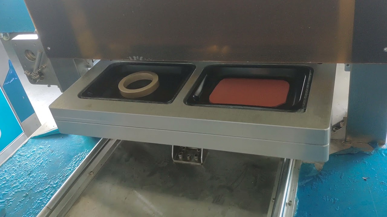 Ruibao vacuum skin packaging machine since 1985. Machine export to USA ...
