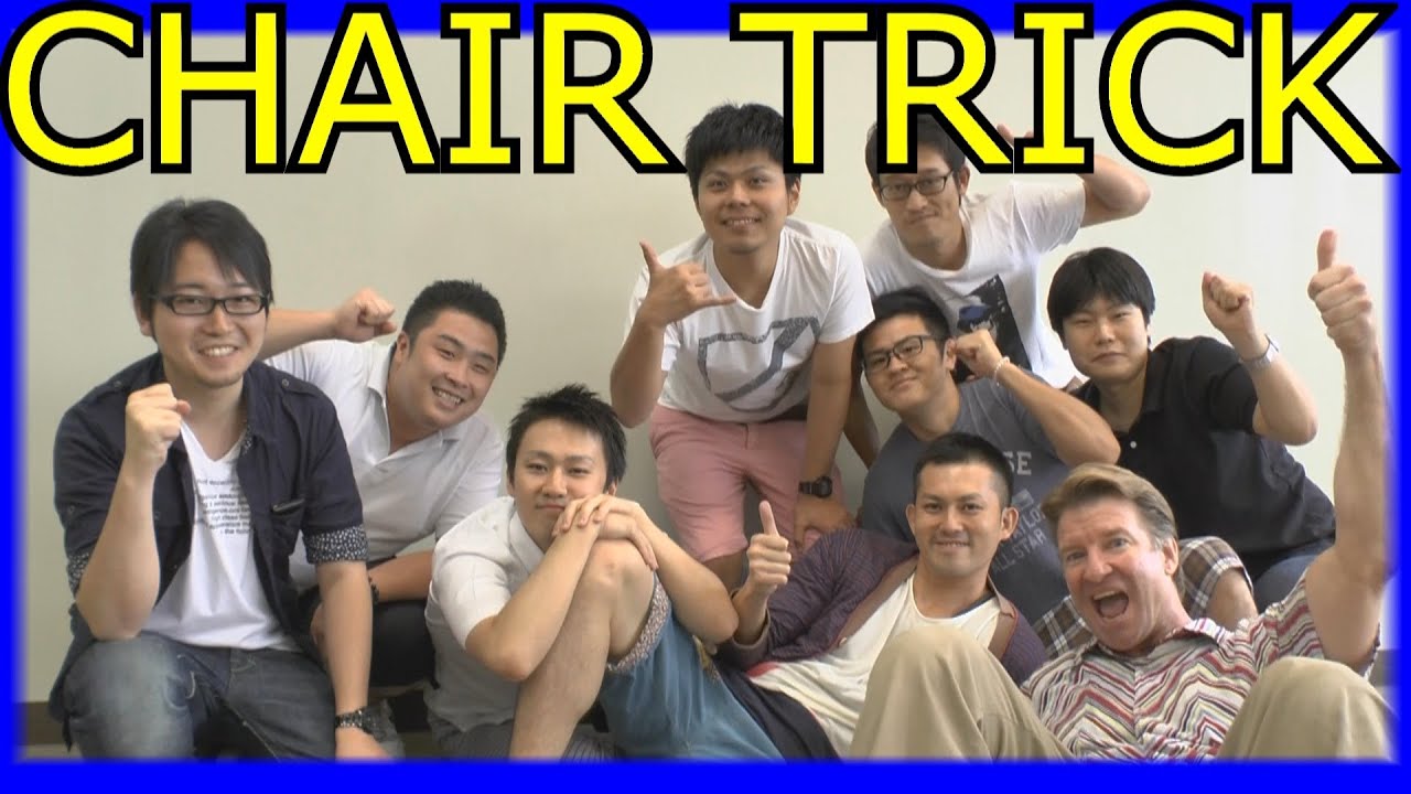Awesome 4 Man Chair Trick - YouTube