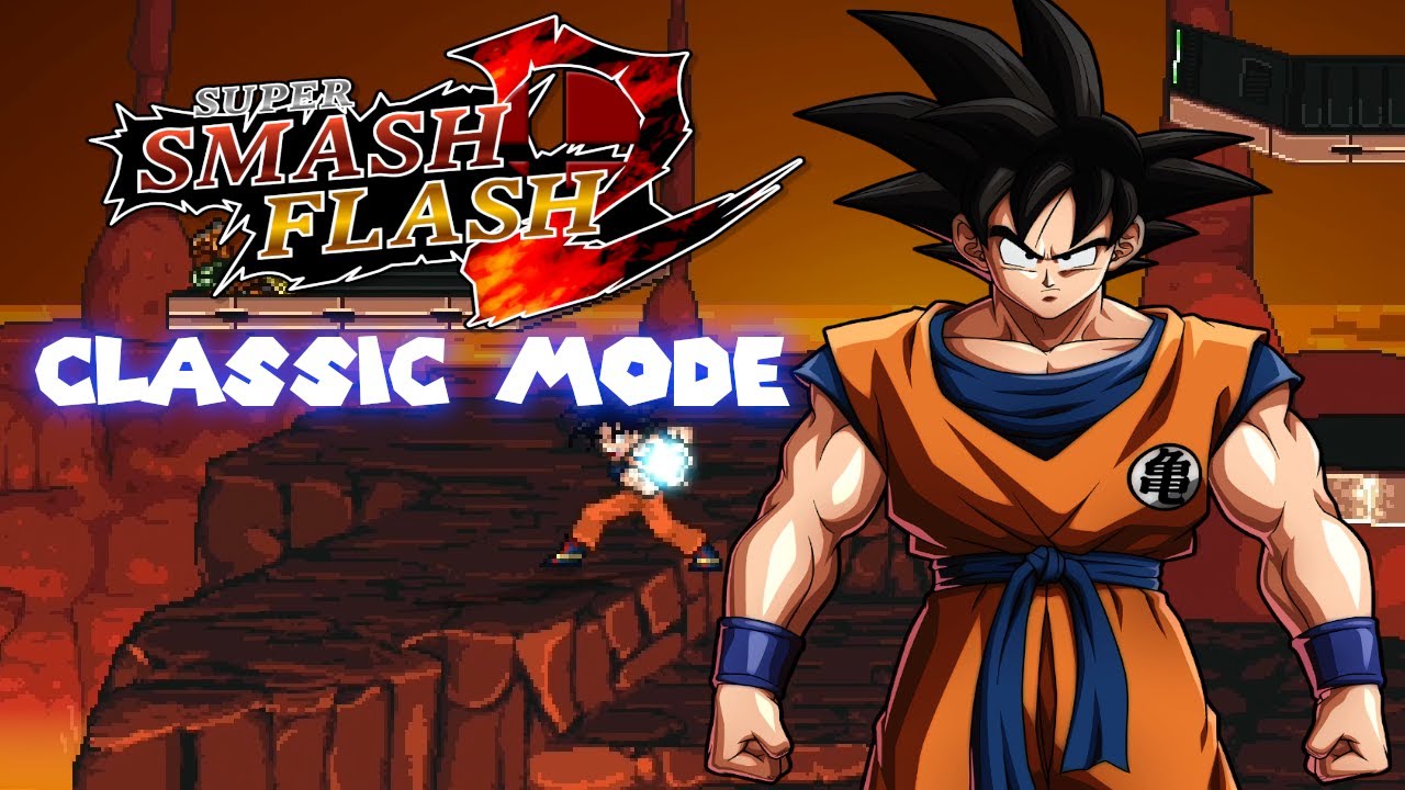 Super Smash Flash 2 Classic Mode - Goku - YouTube