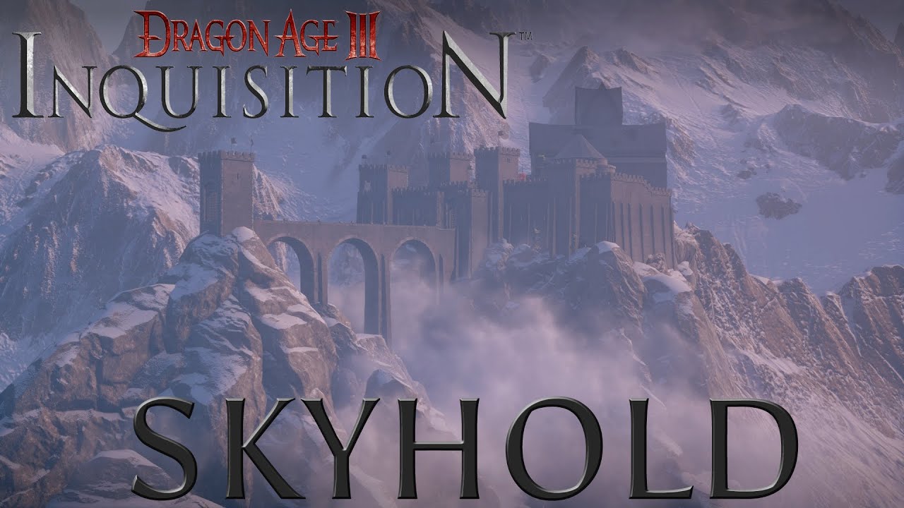 Dragon Age Inquisition - Skyhold Scene - YouTube