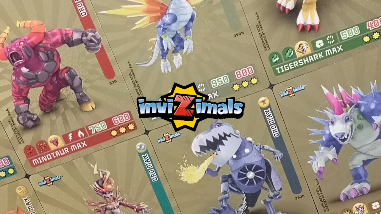 🐲 COMPLETO ALBUM 100% 🚨 INVIZIMALS 🚨 - YouTube