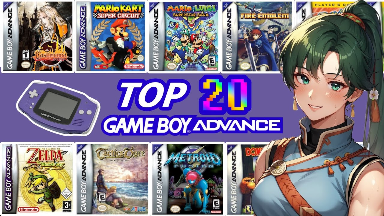 TOP 20 Best Games | Game Boy Advance - YouTube