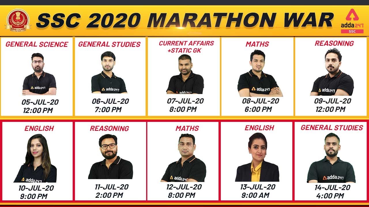 | SSC 2020 Marathon war | - YouTube