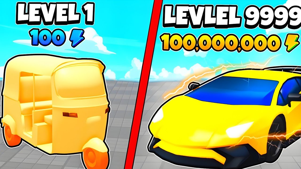I UPGRADED MY RUSTY CAR INTO 10000 HP SUPER LAMBORGHINI IN ROBLOX !😎 ...