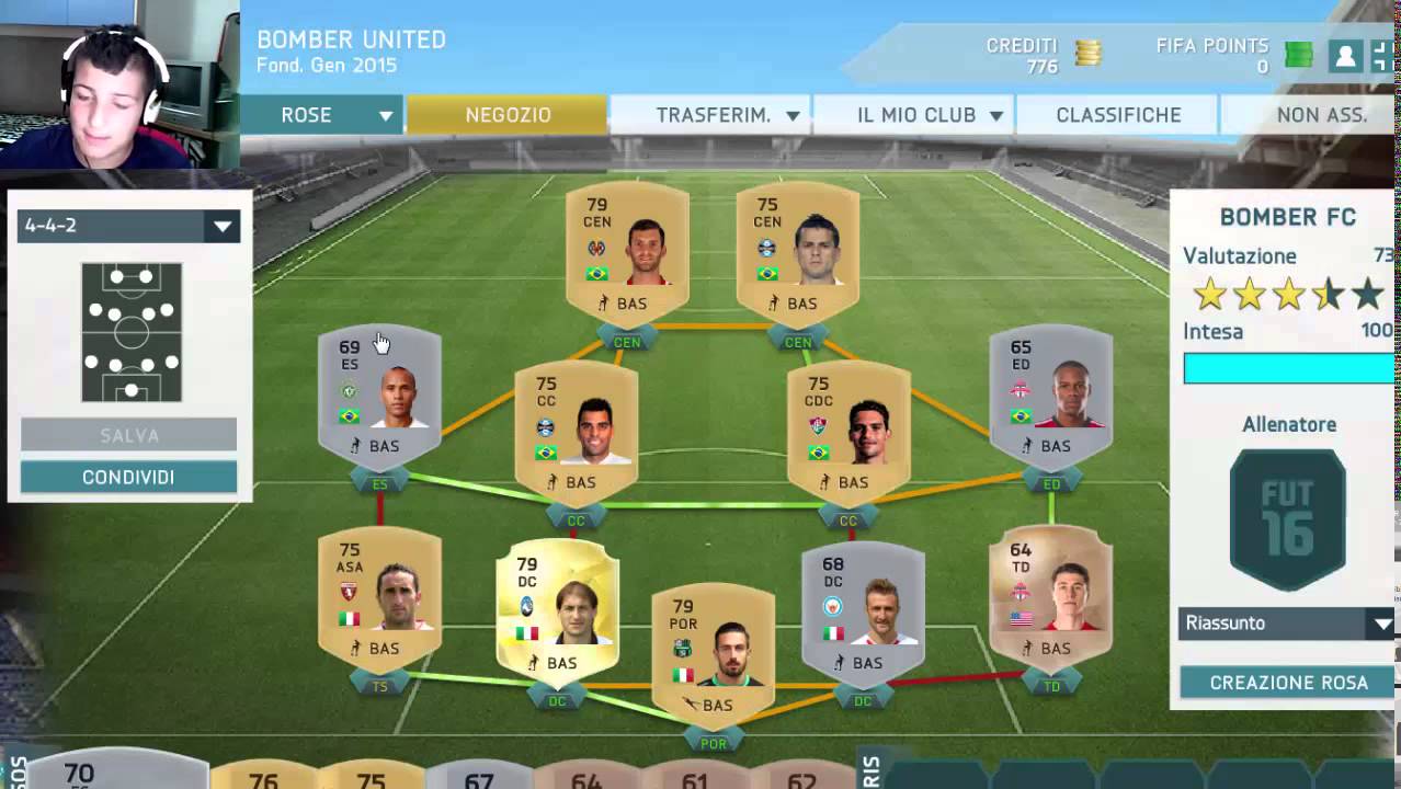 FIFA 16 WEB APP + AGGIORNAMENTI - YouTube