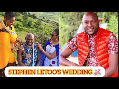LIVE: STEPHEN LETOO HOLDS A PUBLIC WEDDING IN NAROK AT OLE NTIMAMA ...