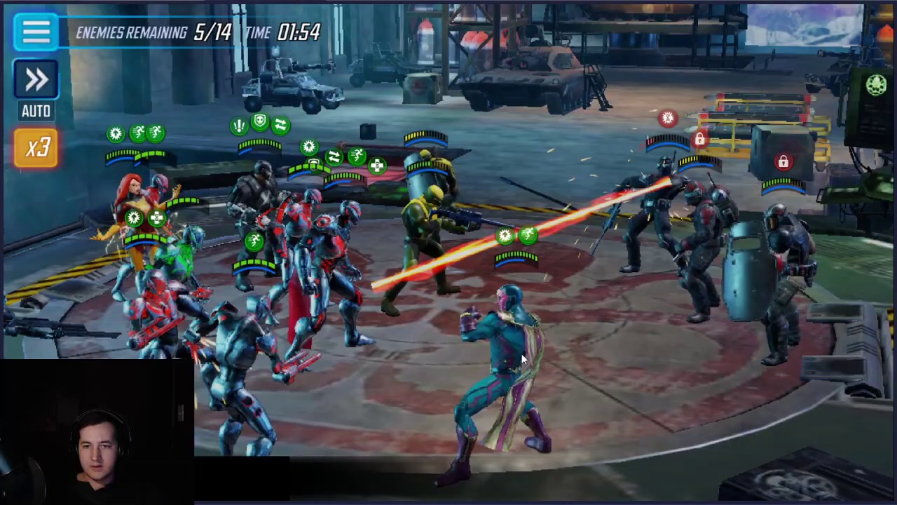 Ultimus 7 raid, How I one shot nodes C5, C4, and B3 Carnage boss - YouTube