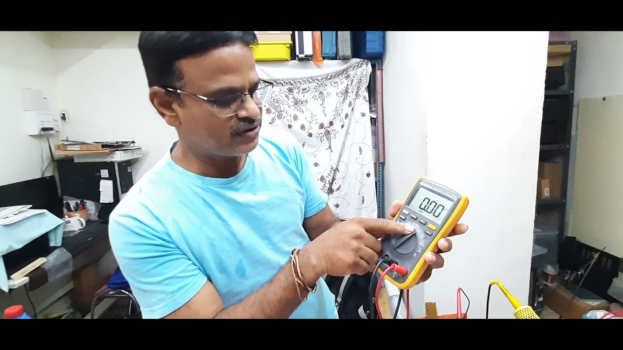 How to Use Fluke Multi Meter - YouTube