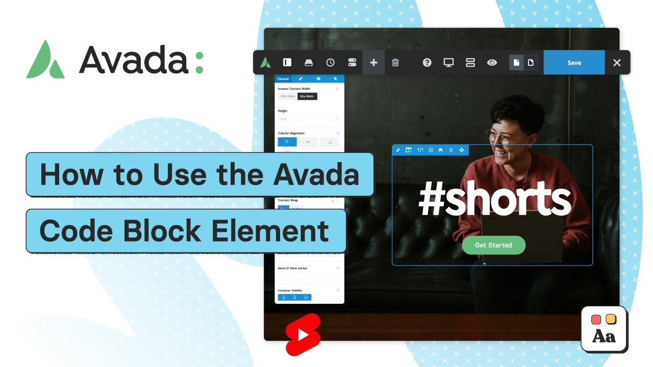 How to Use the Avada Code Block Element - YouTube