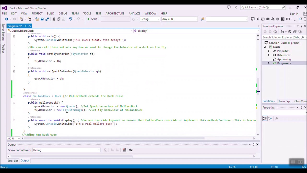 SIMUDUCK Scenario - YouTube