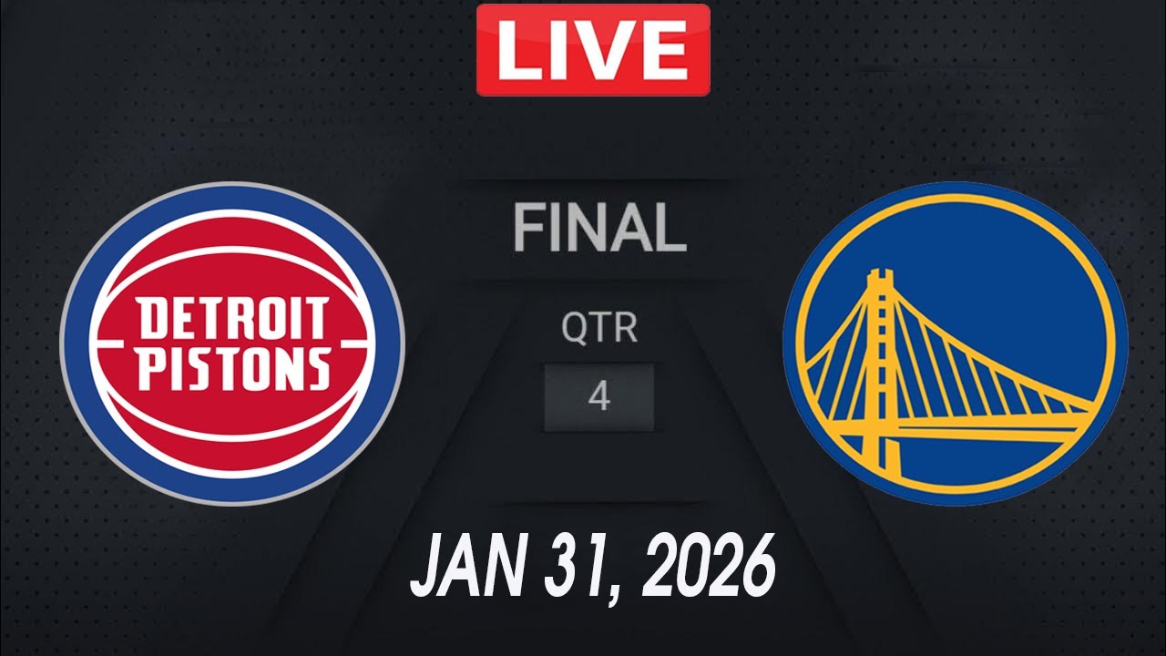 NBA LIVE! Golden State Warriors vs Detroit Pistons | January 31, 2026 ...