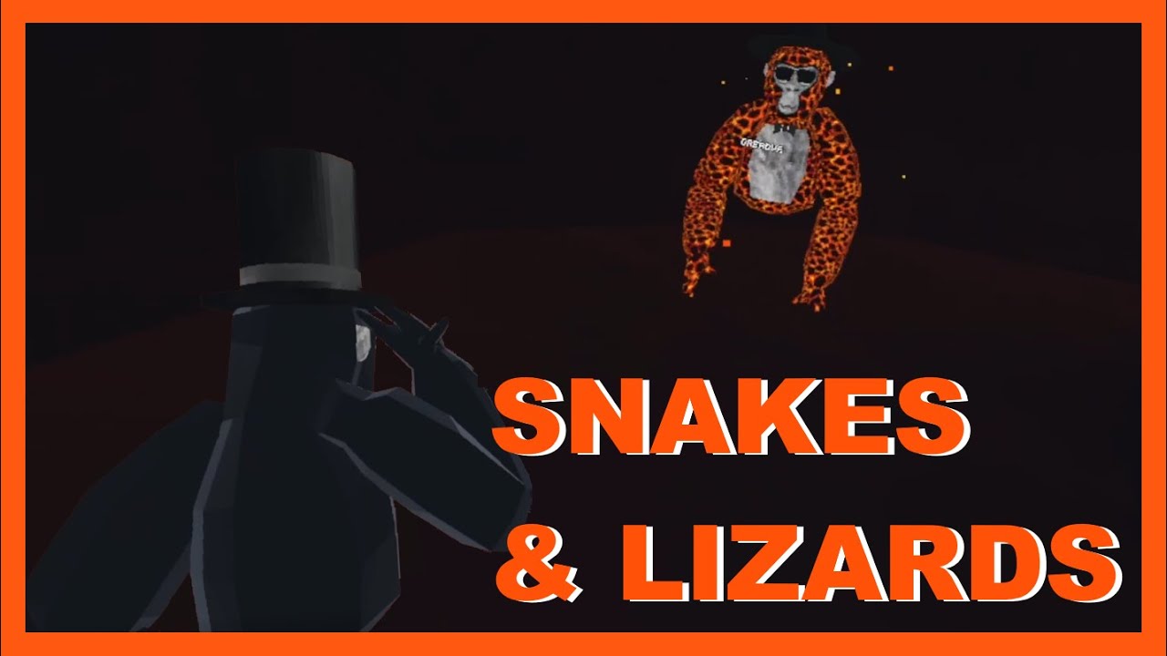 SNAKES & LIZARDS IS SCARY (Gorilla Tag VR) - YouTube