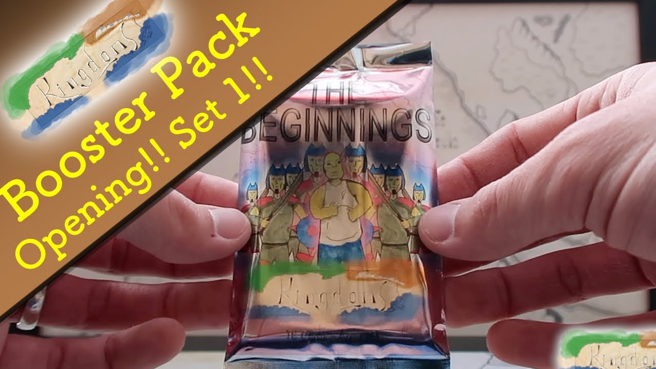 Custom Booster Pack Opening - Set 1: The Beginnings | Kingdoms - YouTube