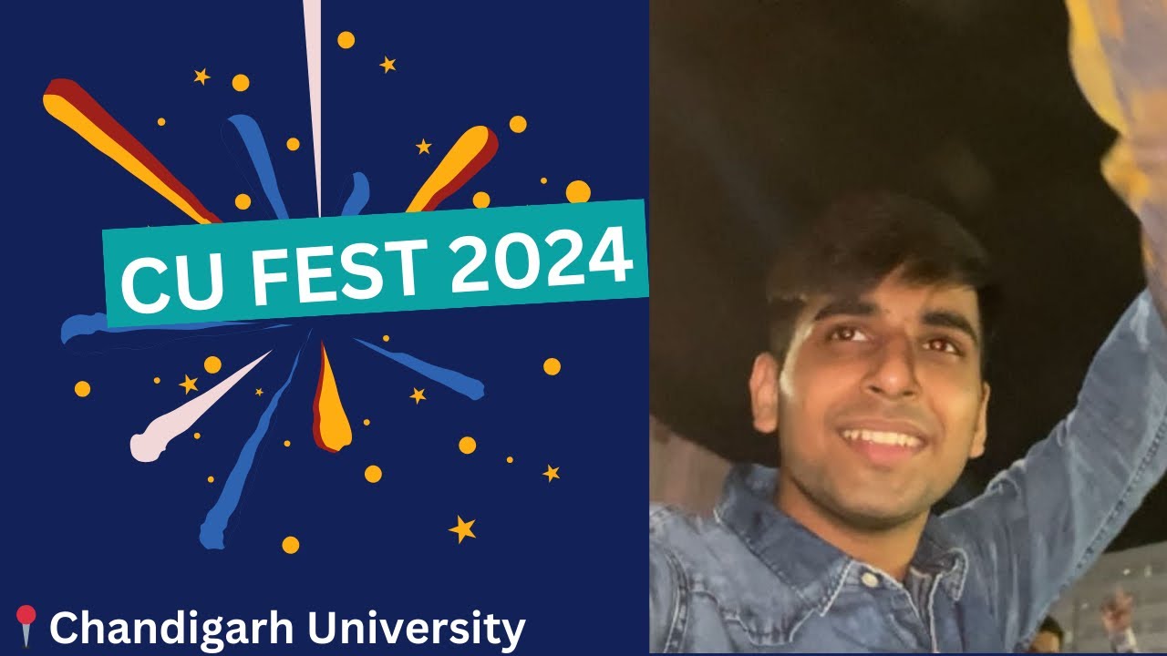 CU FEST 2024😇|@Chandigarhuniversity ️|34 Vlog ️|#explore #trending # ...