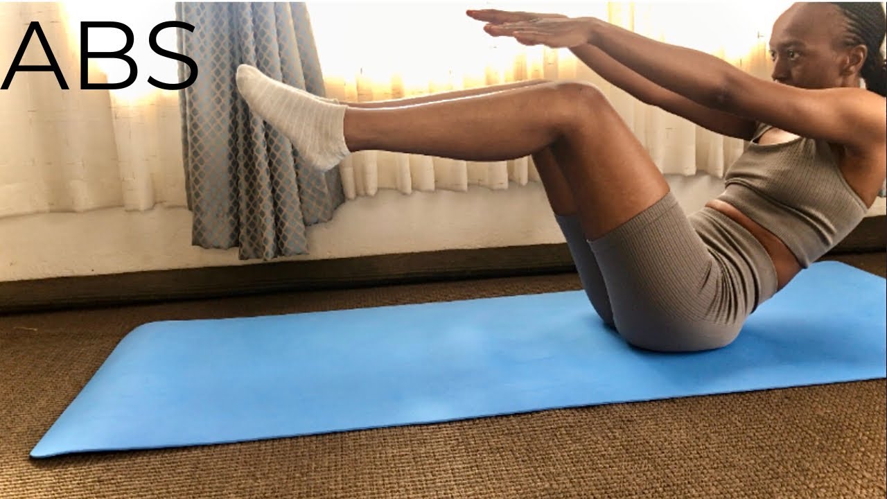 5 min ab pilates workout | No equipment | Beginner friendly | snatched ...