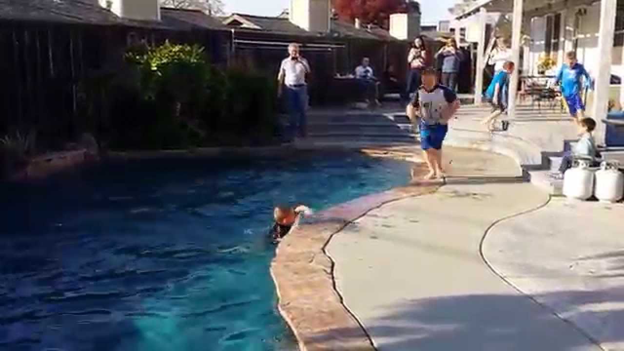 Swimming on Thanksgiving - YouTube
