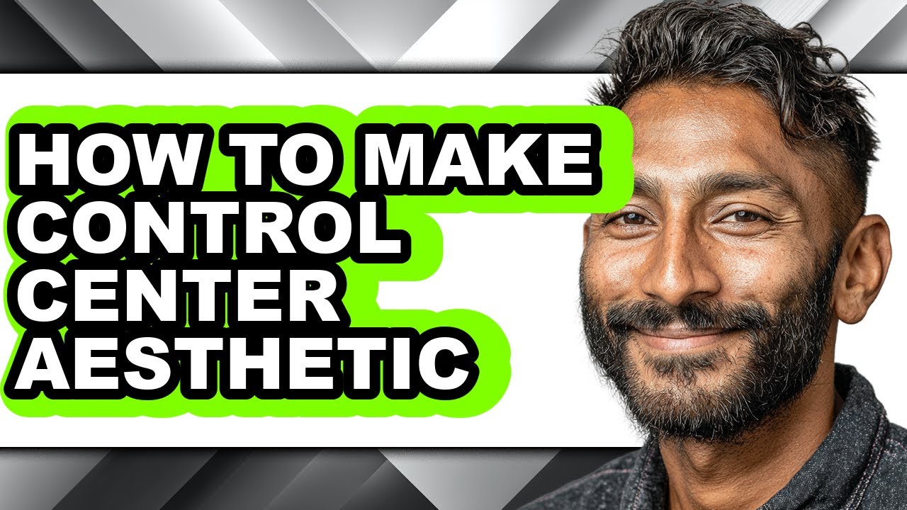 How to Make Control Center Aesthetic (easy Method) - YouTube