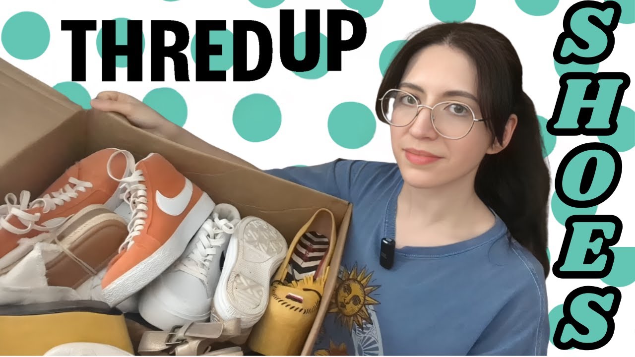 ThredUp Mystery Shoes Rescue Box Unboxing! - YouTube