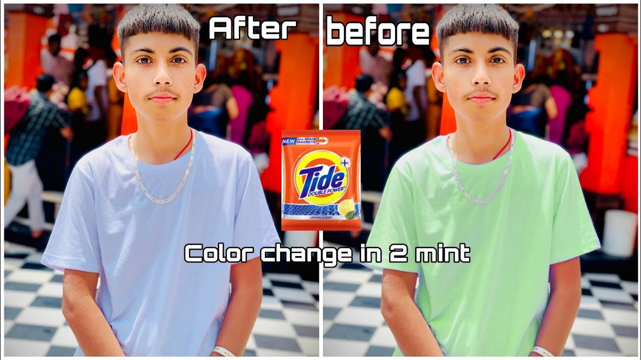 How to change color of shirt or T shirt in 2mint/ 2mint main color ...