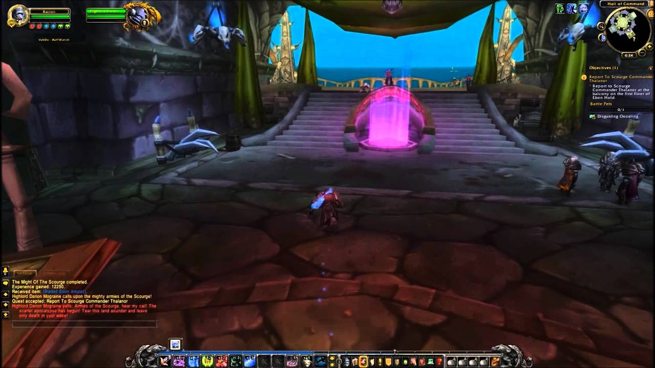 Report To Scourge Commander Thalanor Quest - World of Warcraft - YouTube