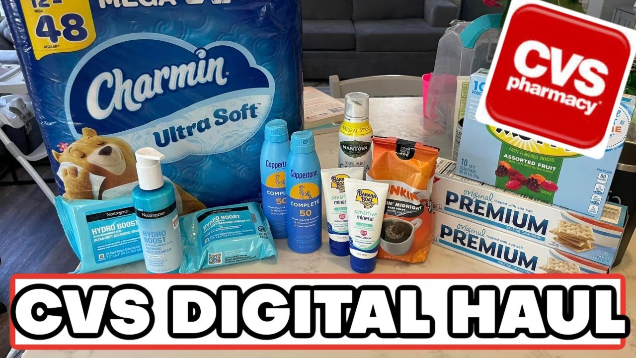 CVS DIGITAL COUPONING HAUL 7/2-7/8 ~ CVS DIGITAL DEALS - YouTube
