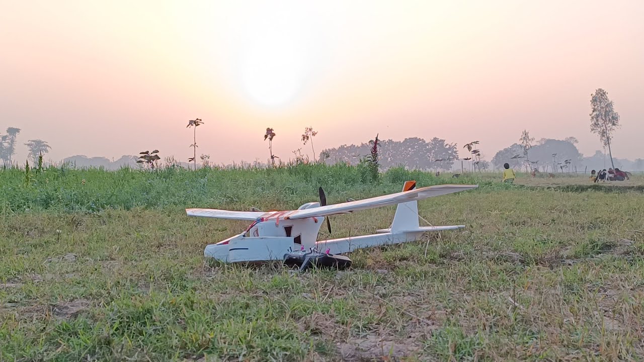 RC Plane Flying Test ️ In Siddharth Nagar #rcplane #uav #planes # ...
