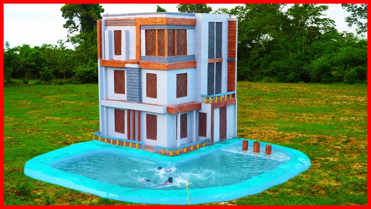 [Full Video] Building a Modern 3-Story Villa House And The Best ...
