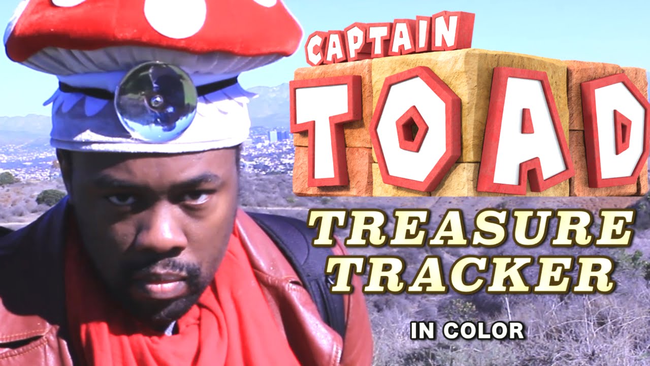 CAPTAIN TOAD THE MOVIE (In Color) : Black Nerd Comedy - YouTube