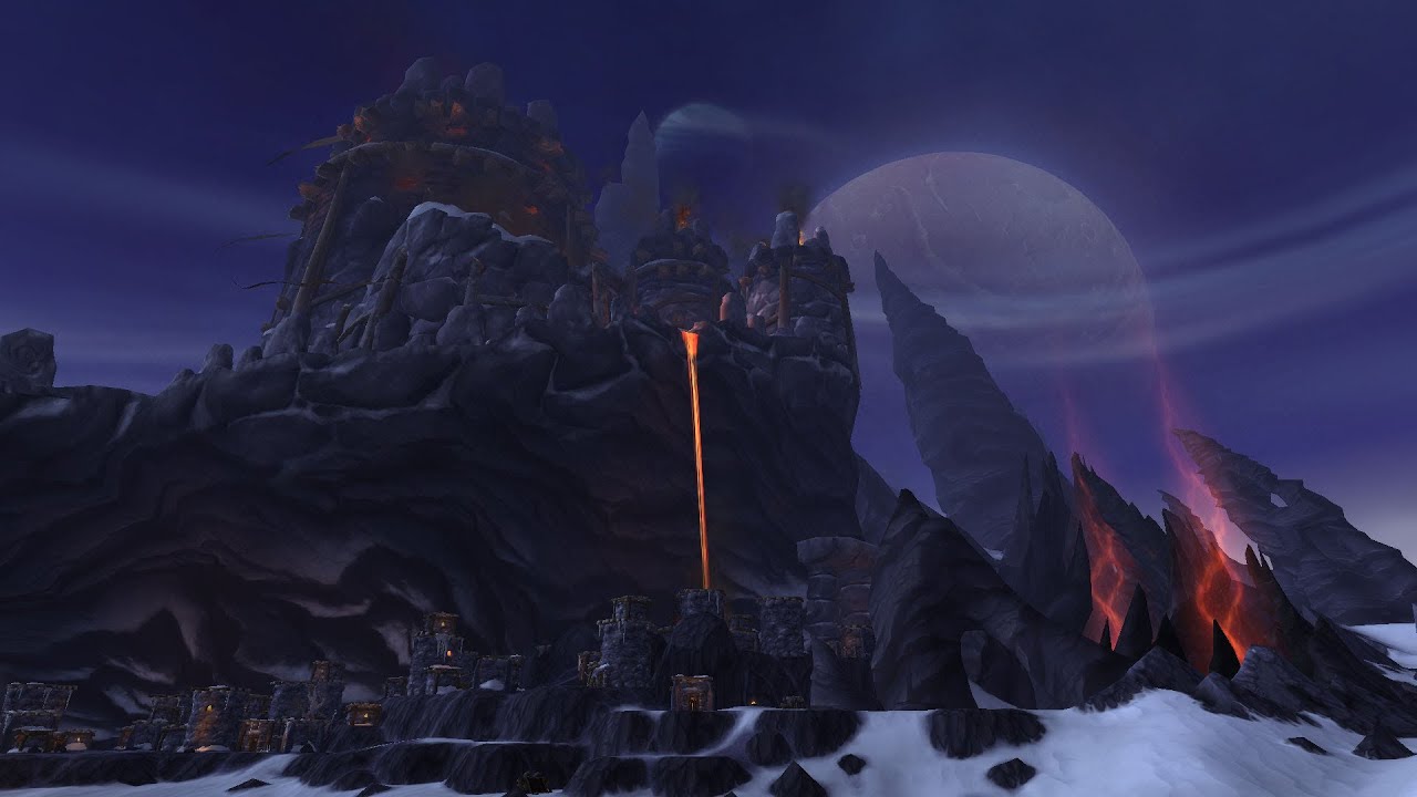 Exploration in Frostfire Ridge(Warlords of Draenor Alpha) - YouTube