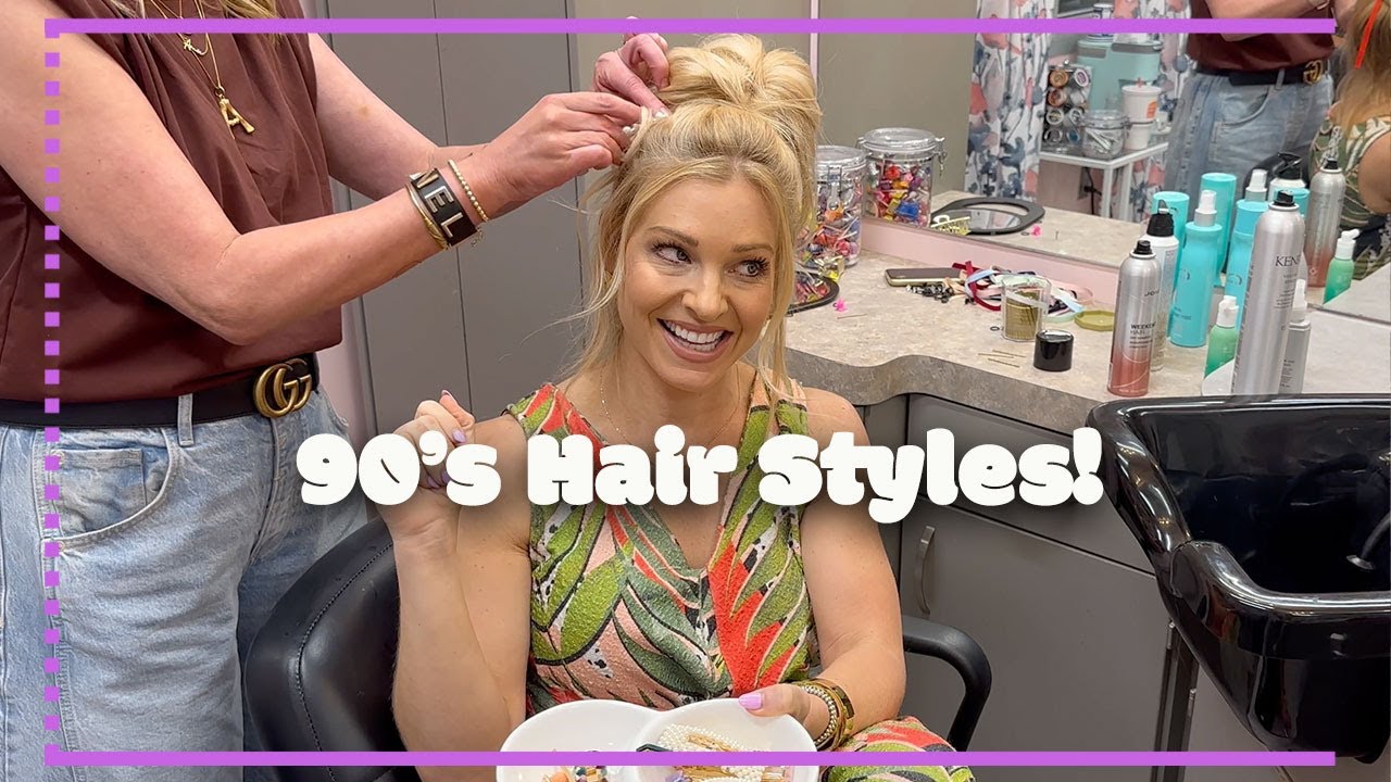 90's Glamour: Mastering the Iconic Pamela Anderson Hair Tutorial! - YouTube