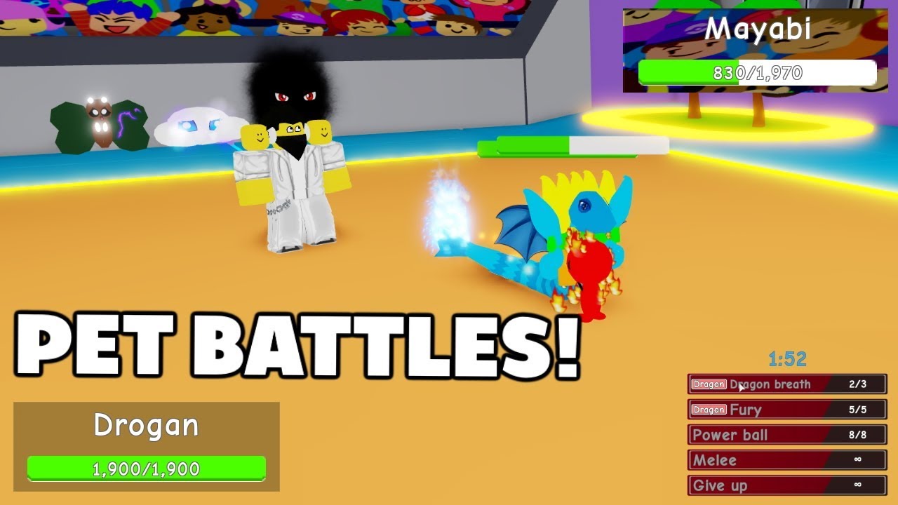 WE FINALLY GOT PET BATTLES IN PET TRAINER SIMULATOR! - YouTube