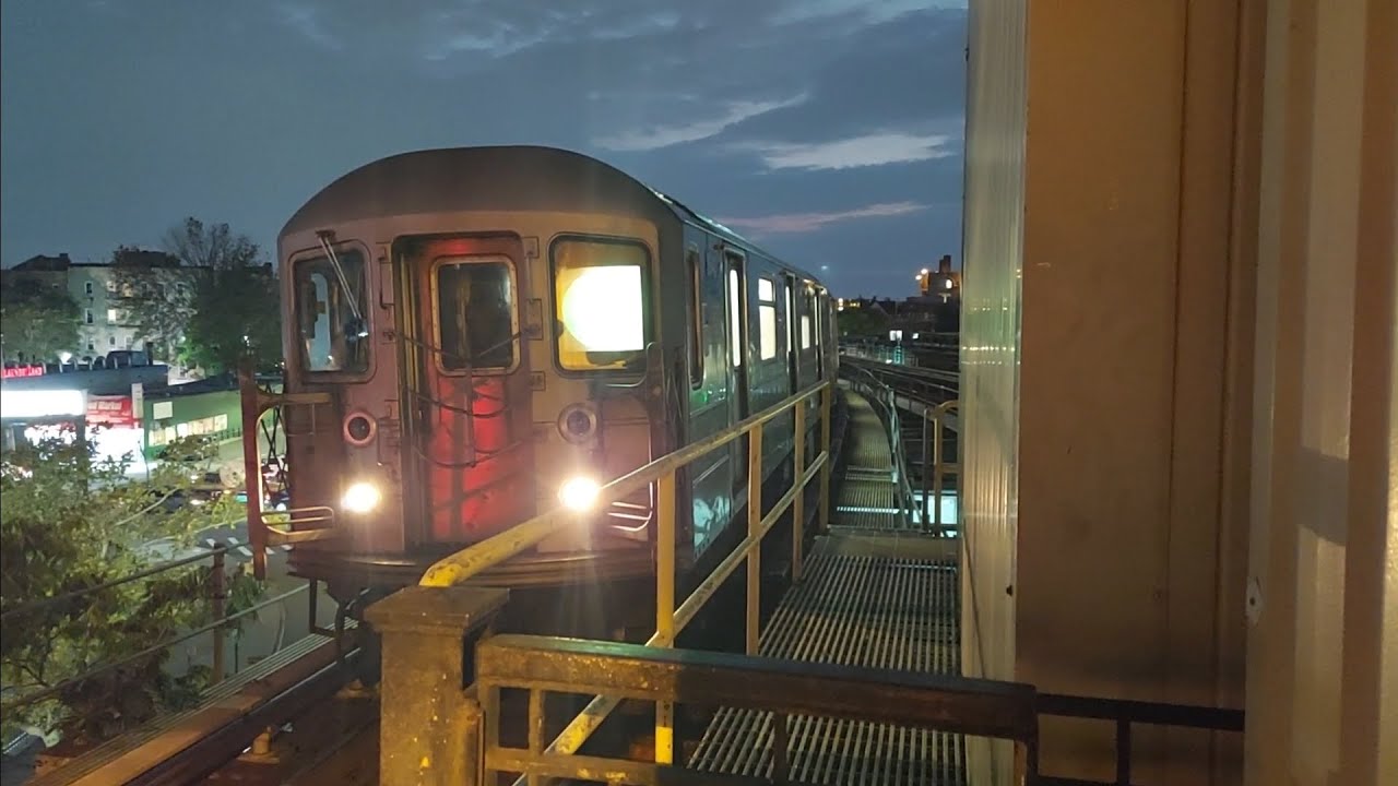 MTA Pelham Line: R62A (6) Local/Express PM Rush-Hour Action ...